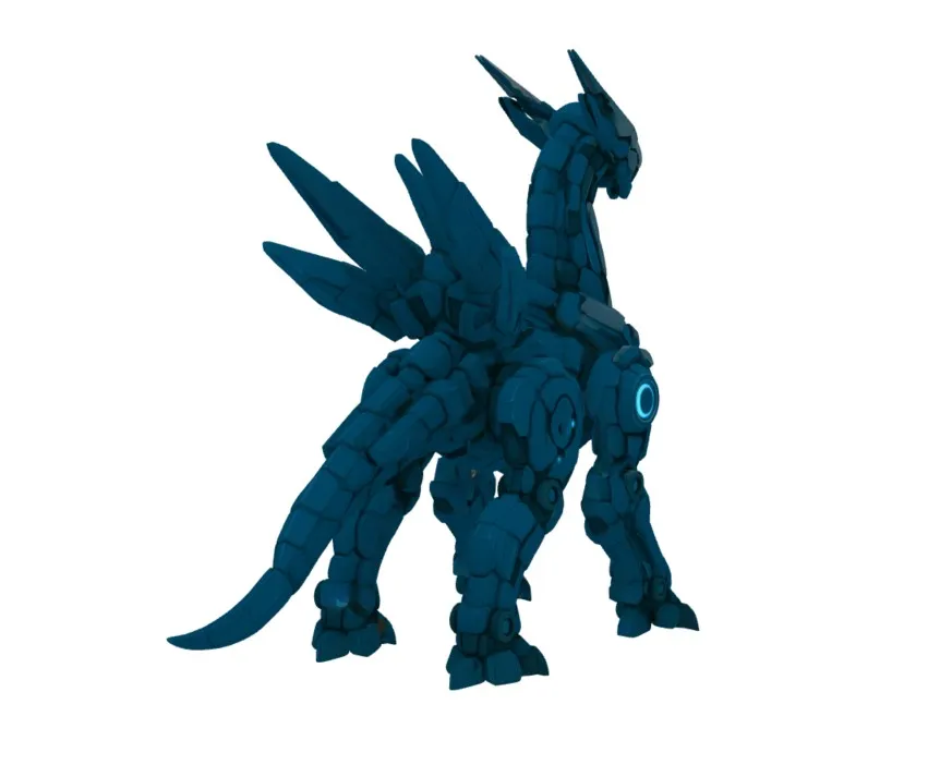 Mecha Dialga 0483 Pokemon by CtrlX MakerWorld: Download Free 3D Models