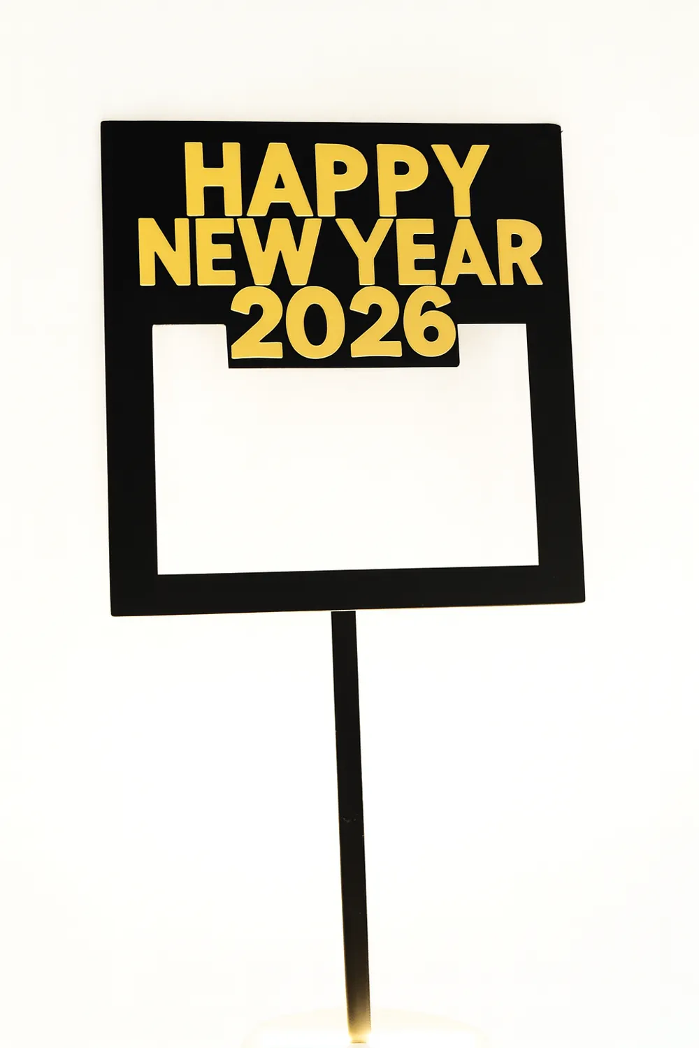 New Year's frame 2026 - Free 3D Print Model - MakerWorld