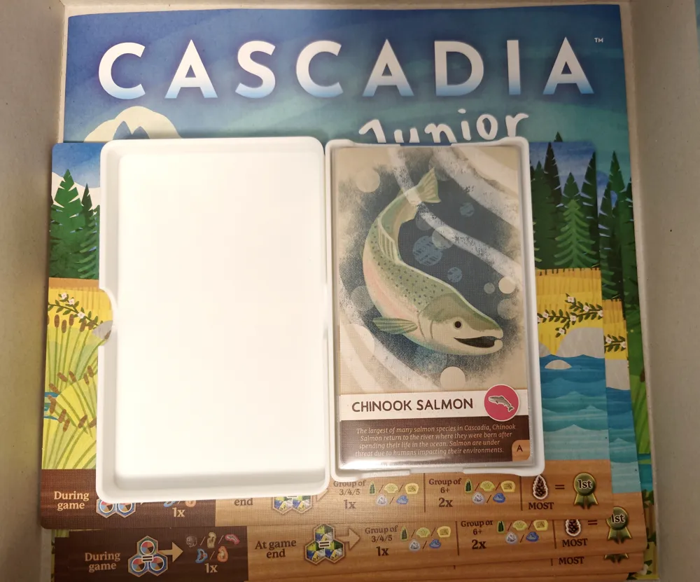 Cascadia Junior Board Game Organizer Cascadia Junior Inserts - Free 3D ...