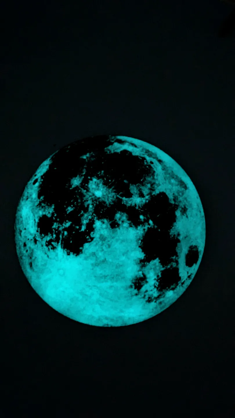 Glow in the dark Moon - Lithopane Effect by Tinker.fun MakerWorld: Download Free 3D Models