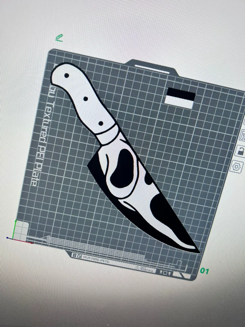 horror scream knife by Fatalchaos25 - MakerWorld