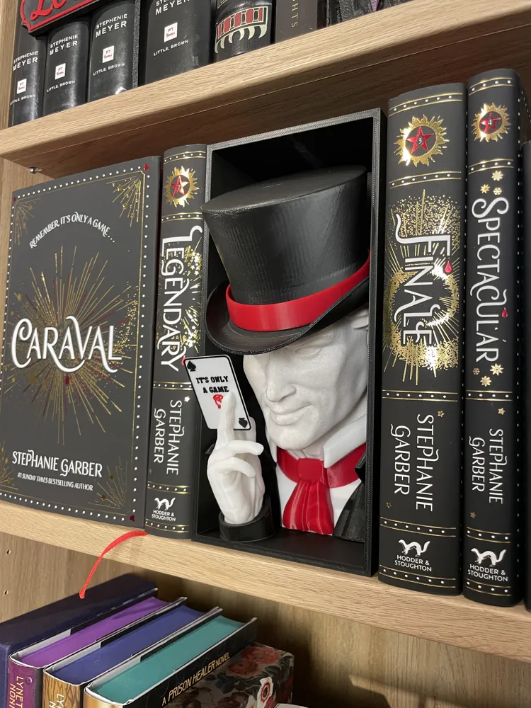 Magician BookNook inspired by Legend from Caraval by kariprints3d MakerWorld: Download Free 3D ...