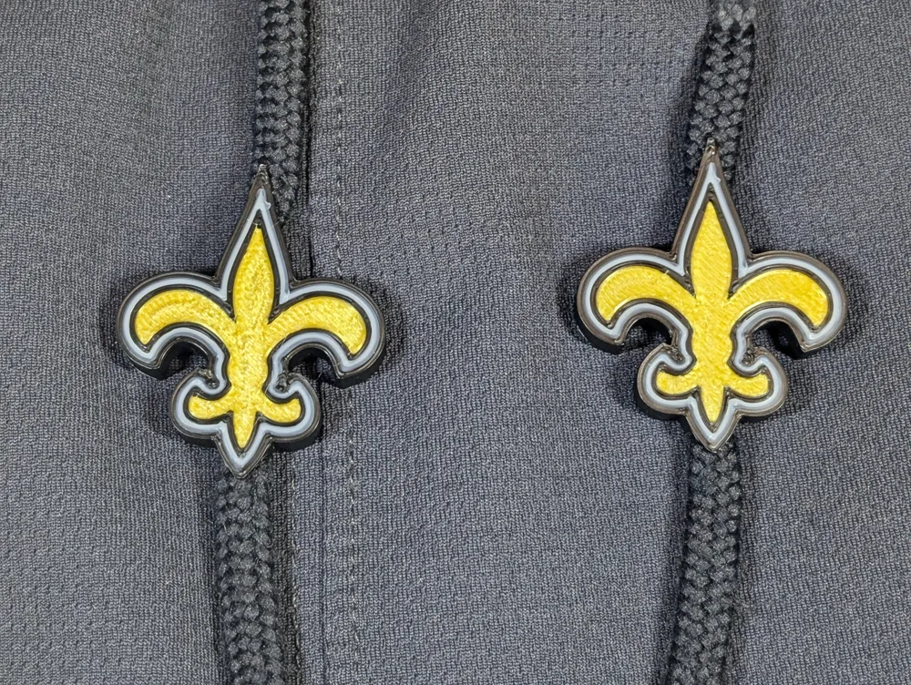 New Orleans Saints Drawstring Bead by sidbarret007 MakerWorld: Download ...