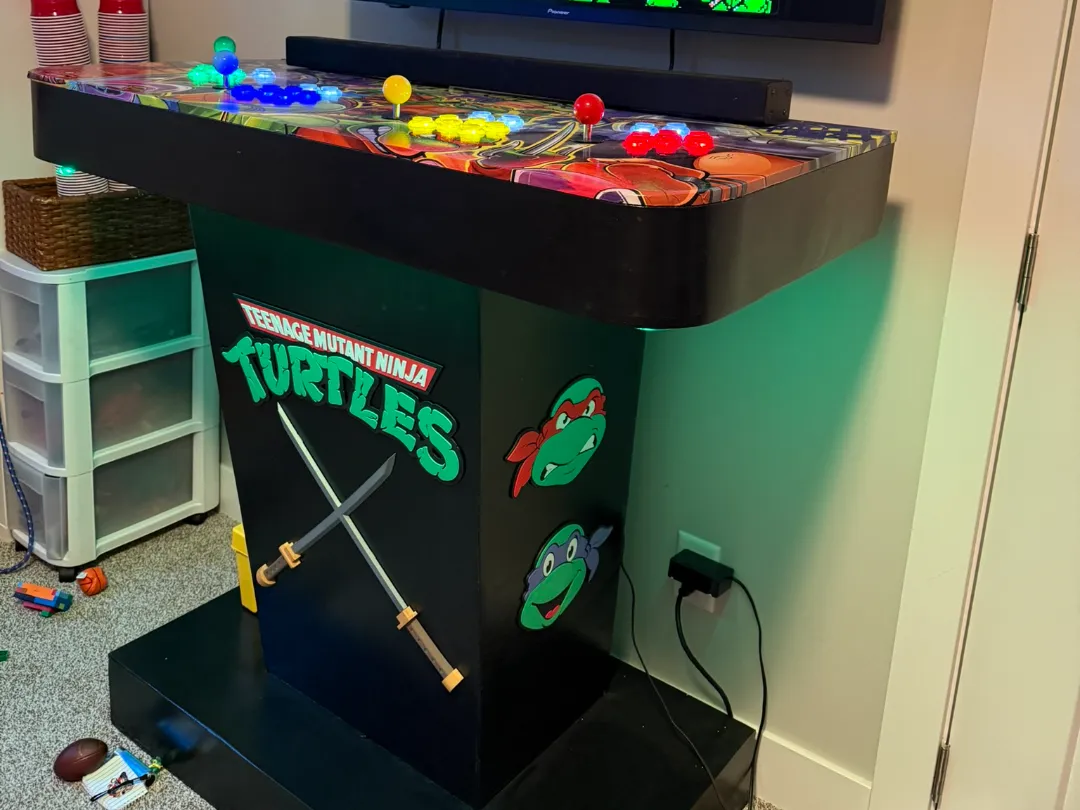 TMNT Arcade Graphics by Haws Family MakerWorld: Download Free 3D Models