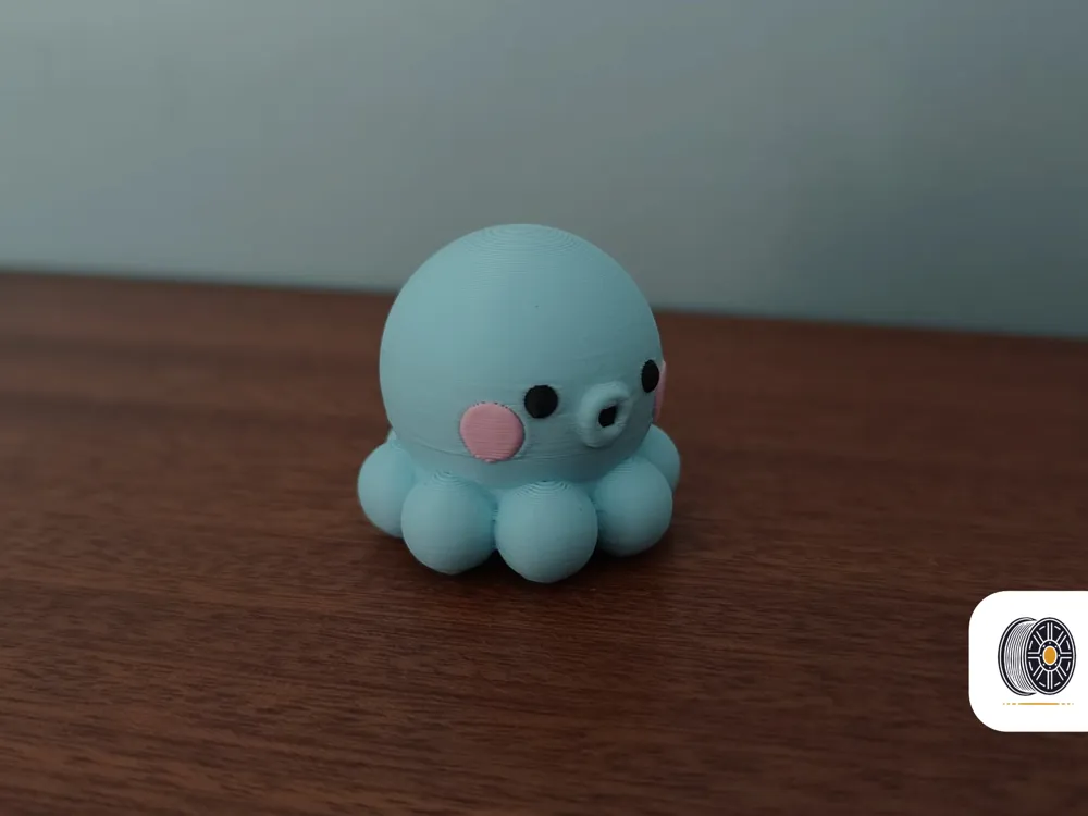 Chibi Octo Buddy | A Cute mini octopus (keychain) by Mike.stl ...