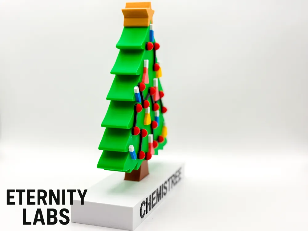 The Desktop Chemistree - Xmas Tree - Free 3D Print Model - MakerWorld