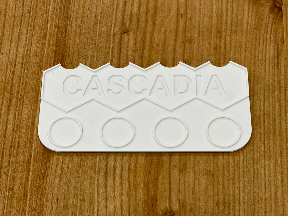 Cascadia tile tray - keep your table organised by Bux - MakerWorld