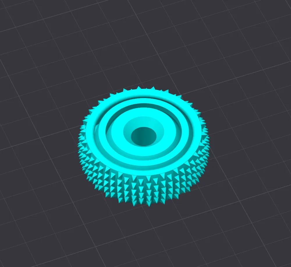 Textured Fidget Spinner by AverageJoePrints MakerWorld: Download Free 3D Models