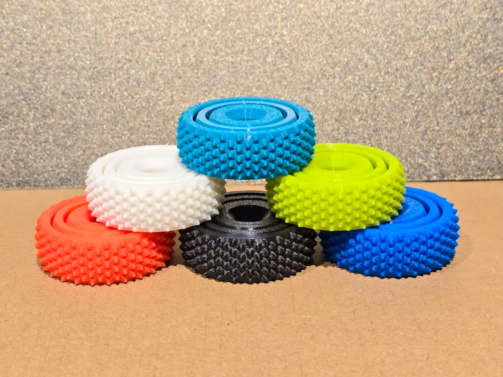 Textured Fidget Spinner by AverageJoePrints MakerWorld: Download Free ...