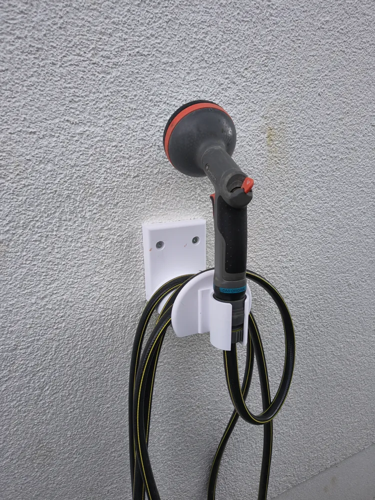 Wall Hose Bracket with Integrated Sprayer Holder by ccrccrdk MakerWorld ...