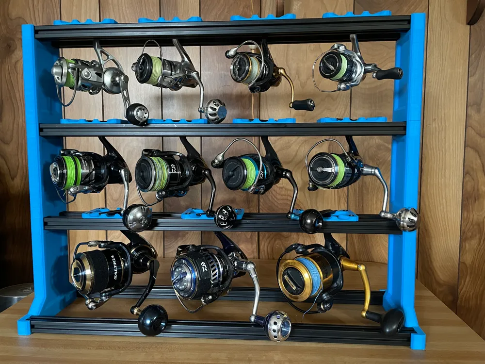 Spinning Reel Display Stand by viper2788 MakerWorld: Download Free 3D ...