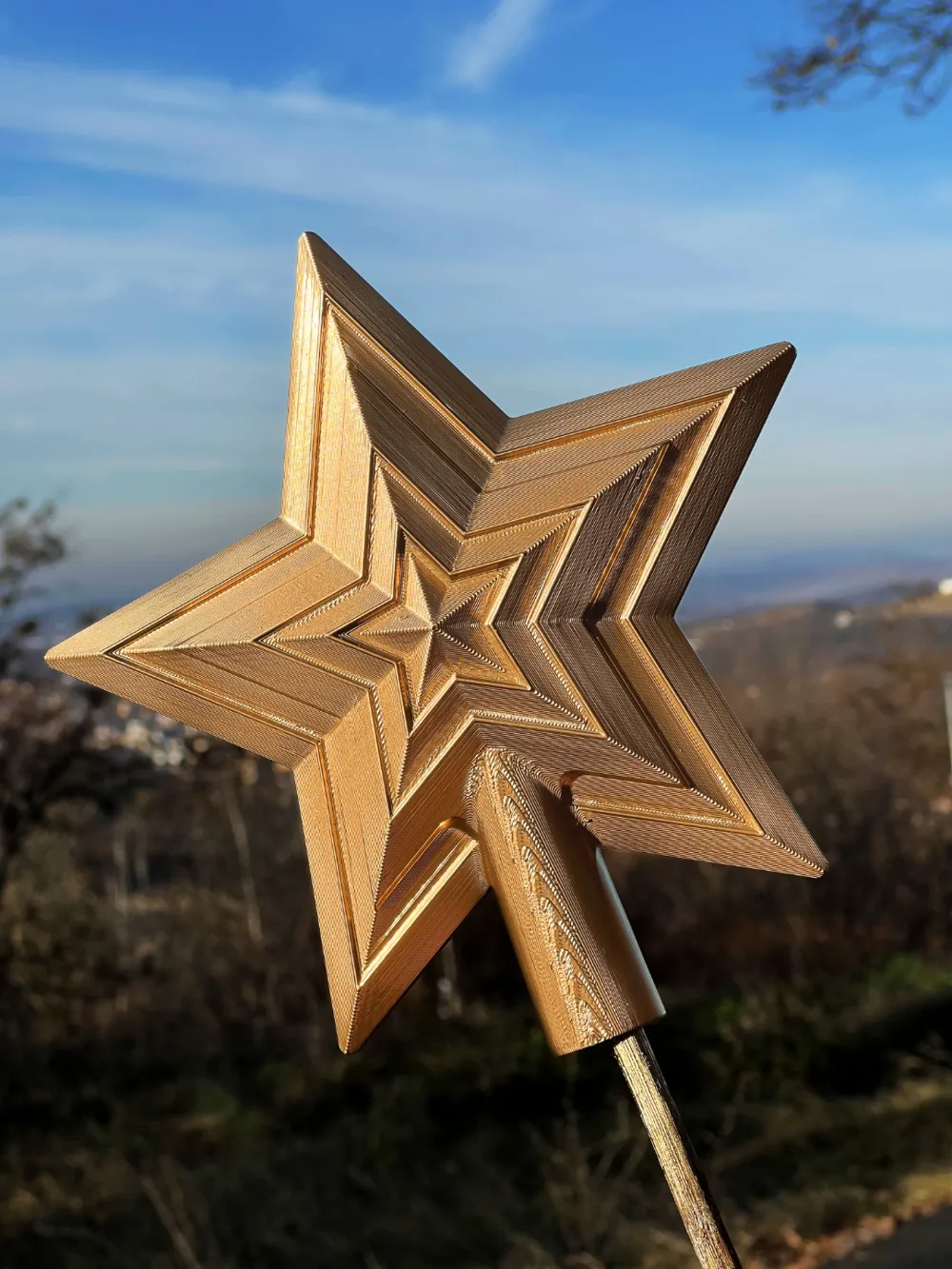 Christmas Star Tree Topper by Ordanicu Industries - MakerWorld