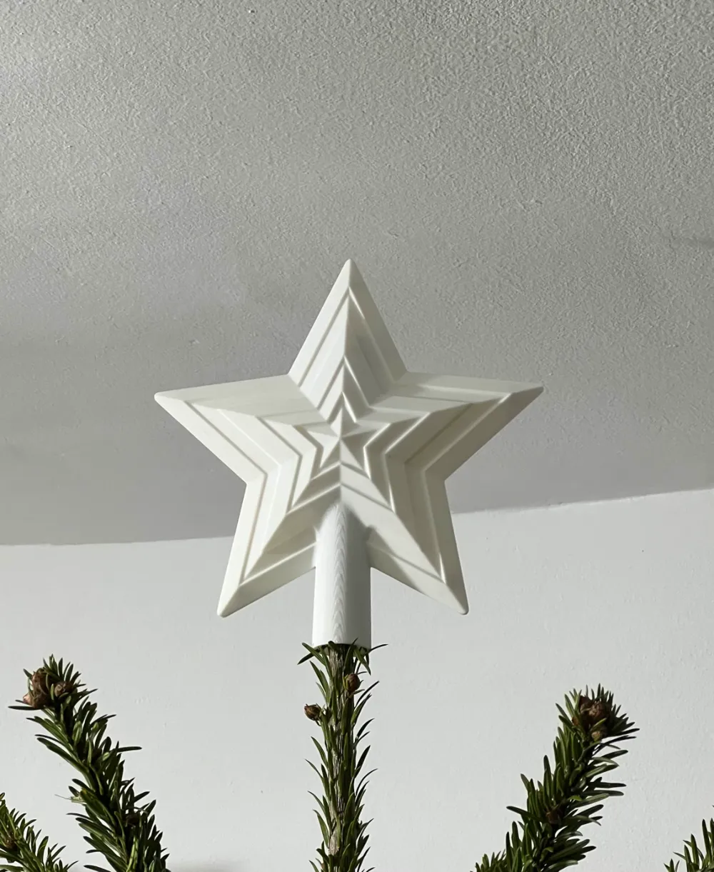 Christmas Star Tree Topper by Ordanicu Industries - MakerWorld