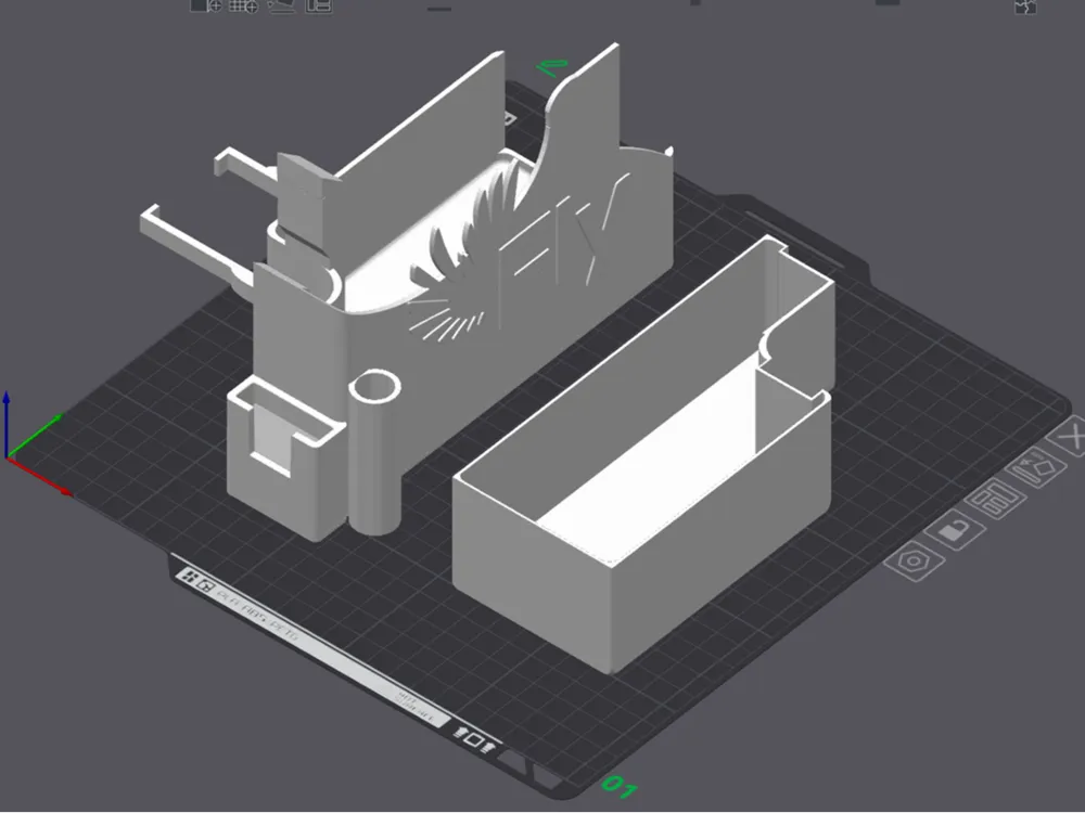 Bambu Lab A1 poop tray holder by sebyteo - MakerWorld