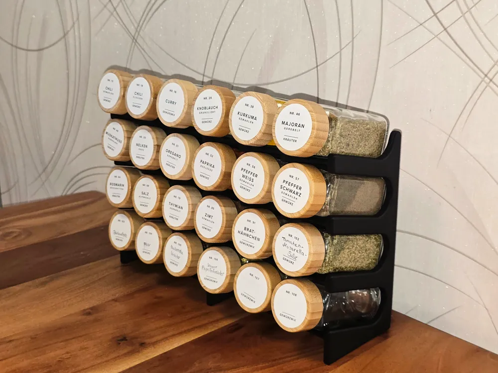 Yet another Spice Rack V2 (Modular) by Johann Arndt MakerWorld ...
