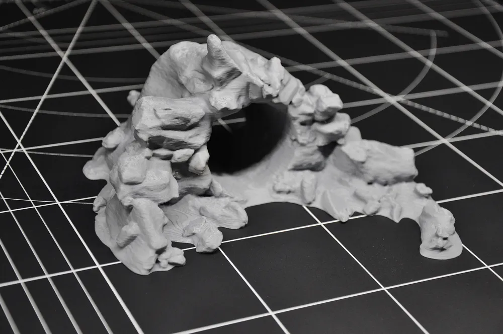 Ancient Rock Portal – DND Miniature Terrain - Free 3D Print Model ...