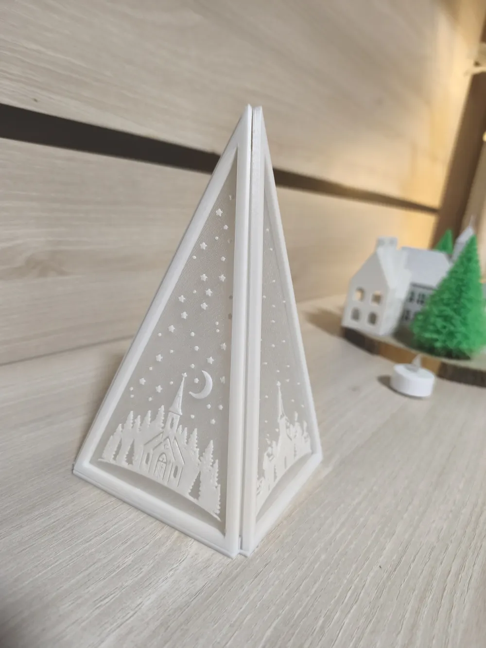 Christmas pyramid - Free 3D Print Model - MakerWorld
