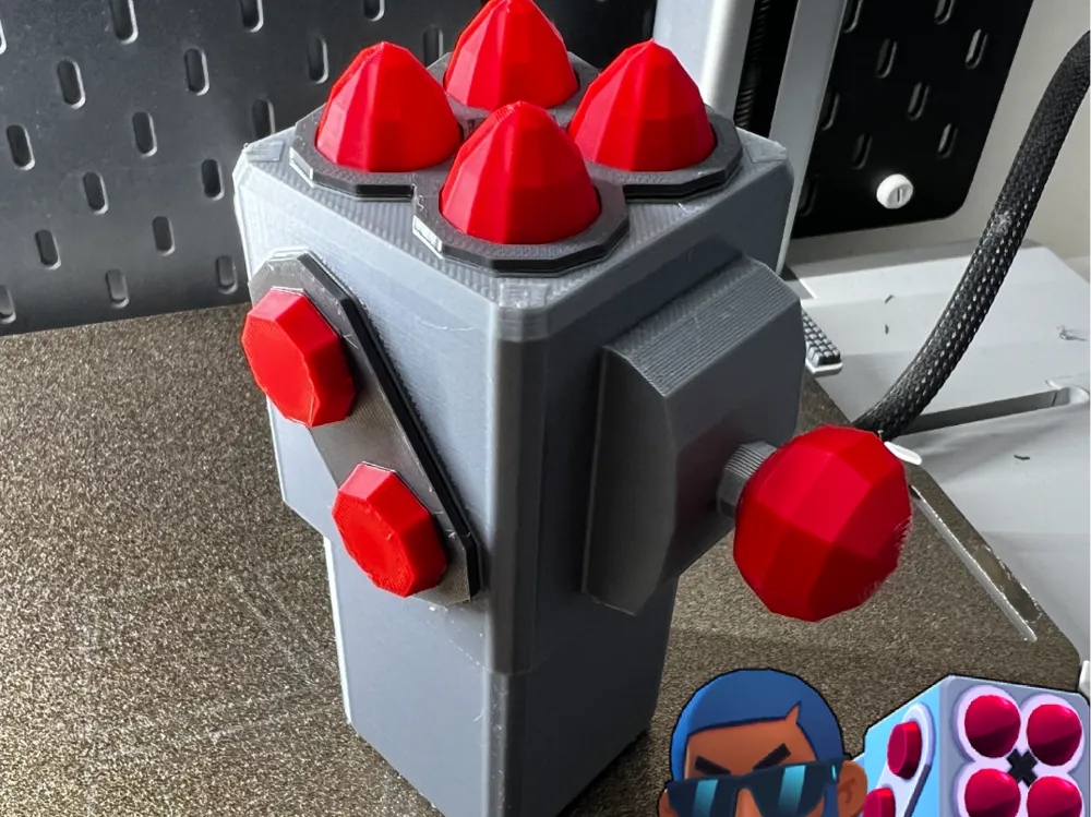 bazooka brock brawl star by Razerxb360 - MakerWorld