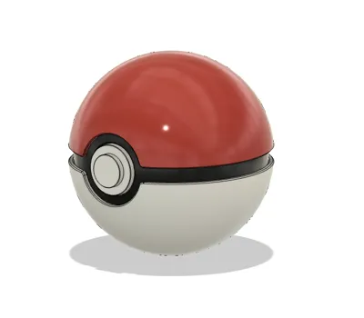 Life Sized Pokeball (no AMS) by Max MakerWorld: Download Free 3D Models