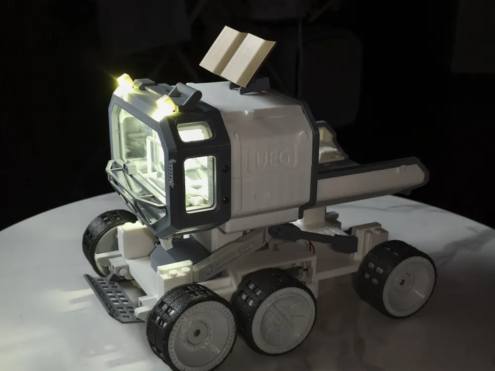 The Wandering Earth 2 Moon Rover - Free 3D Print Model - MakerWorld