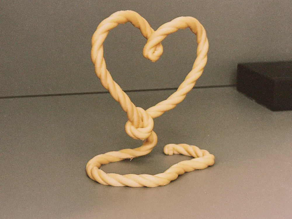 Rope Heart ⋅ Valentine's Decor - Free 3D Print Model - MakerWorld