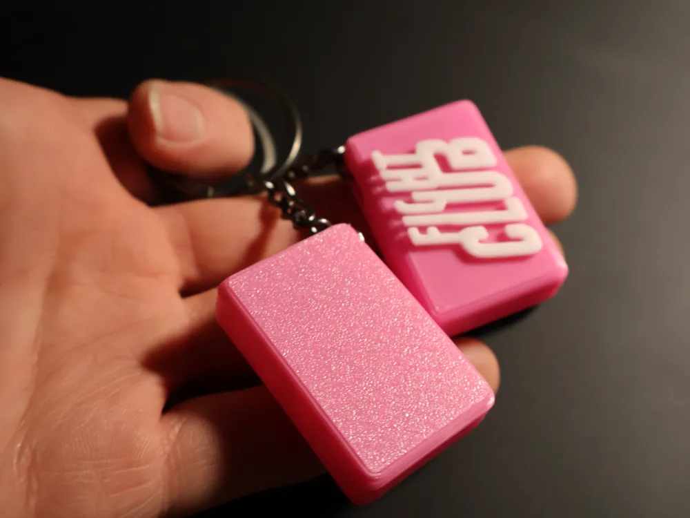 Fight Club Soap Keychain by Drak - MakerWorld