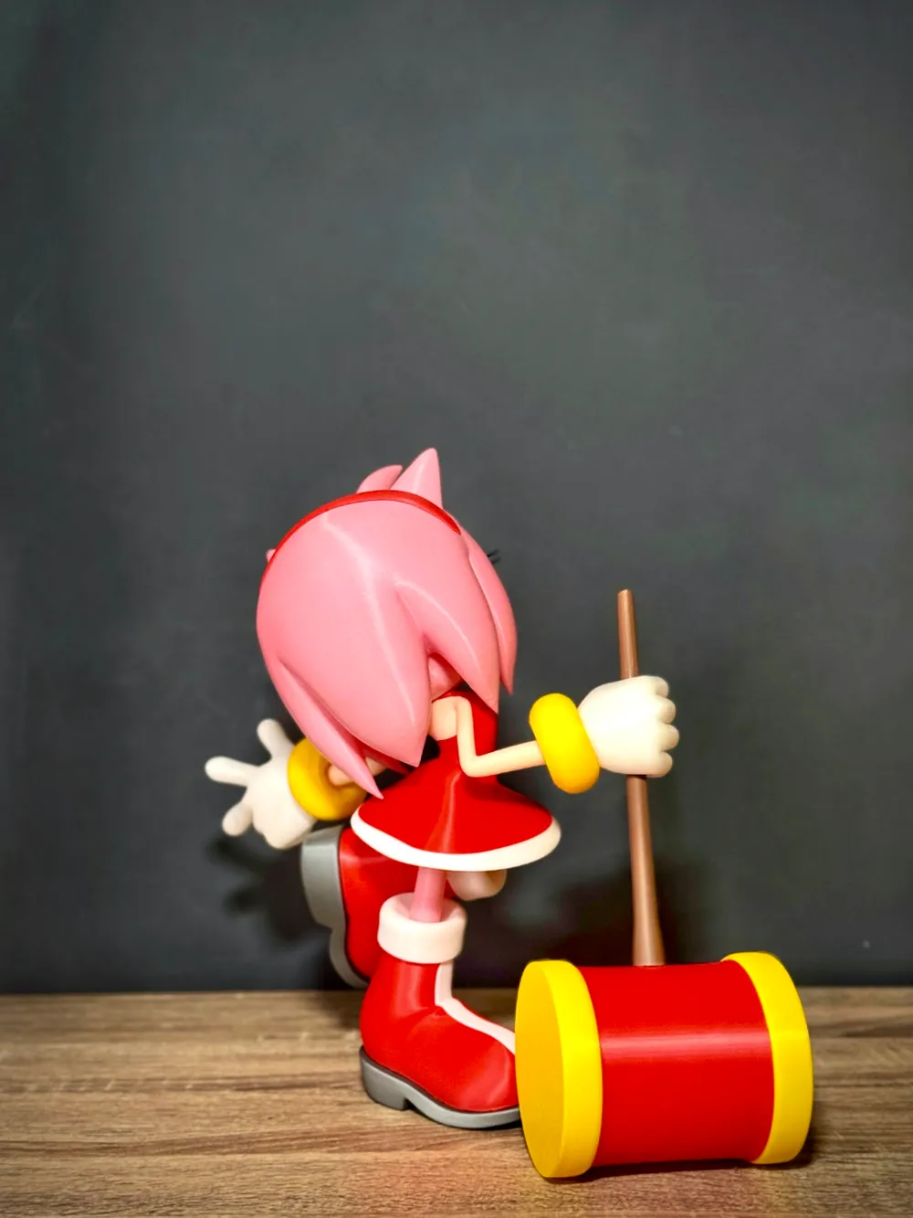 Amy Rose Sonic / NO AMS by Ethanprint3D MakerWorld: Download Free 3D Models