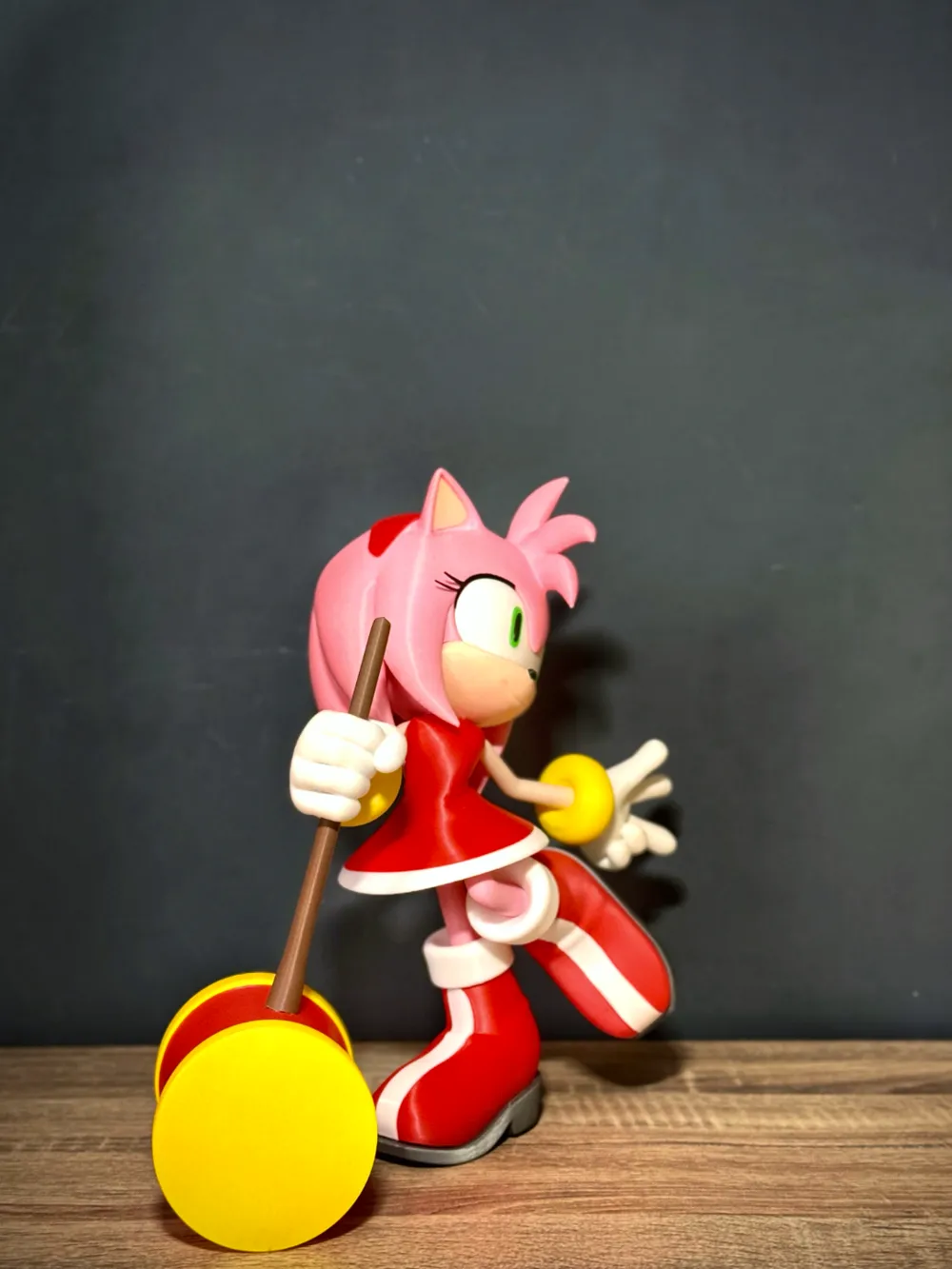 Amy Rose Sonic / NO AMS by Ethanprint3D MakerWorld: Download Free 3D Models