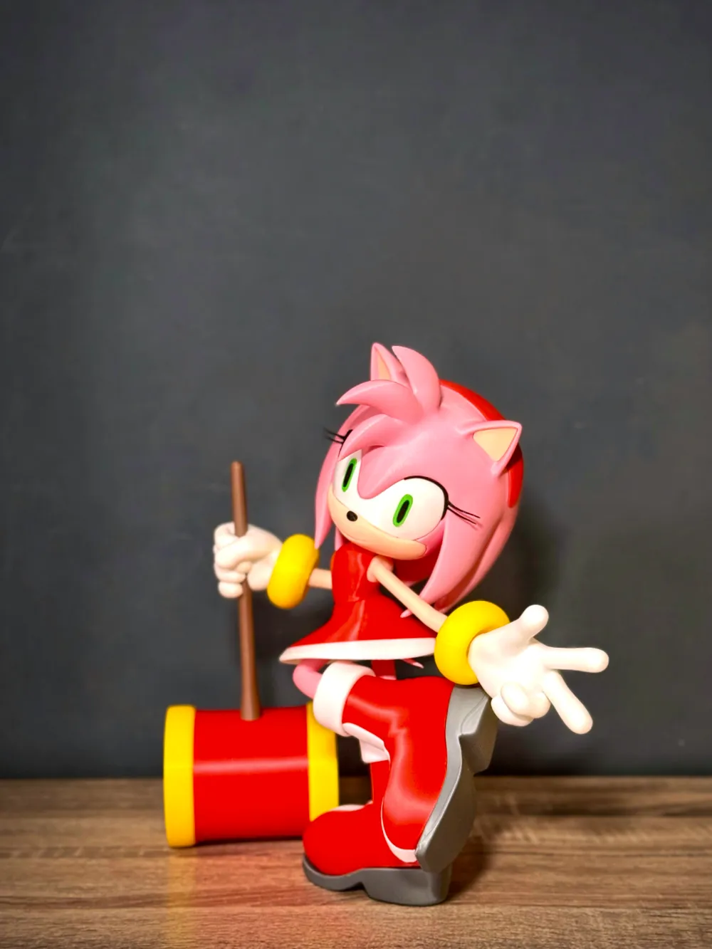 Amy Rose Sonic / Sin AMS por Ethanprint3D MakerWorld: Descarga Modelos 3D Gratuitos