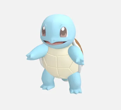 Squirtle Pokemon - Free 3D Print Model - MakerWorld