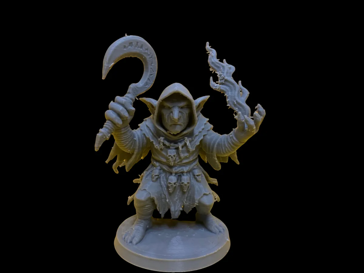 Sithra Shaman Goblin - Free 3D Print Model - MakerWorld