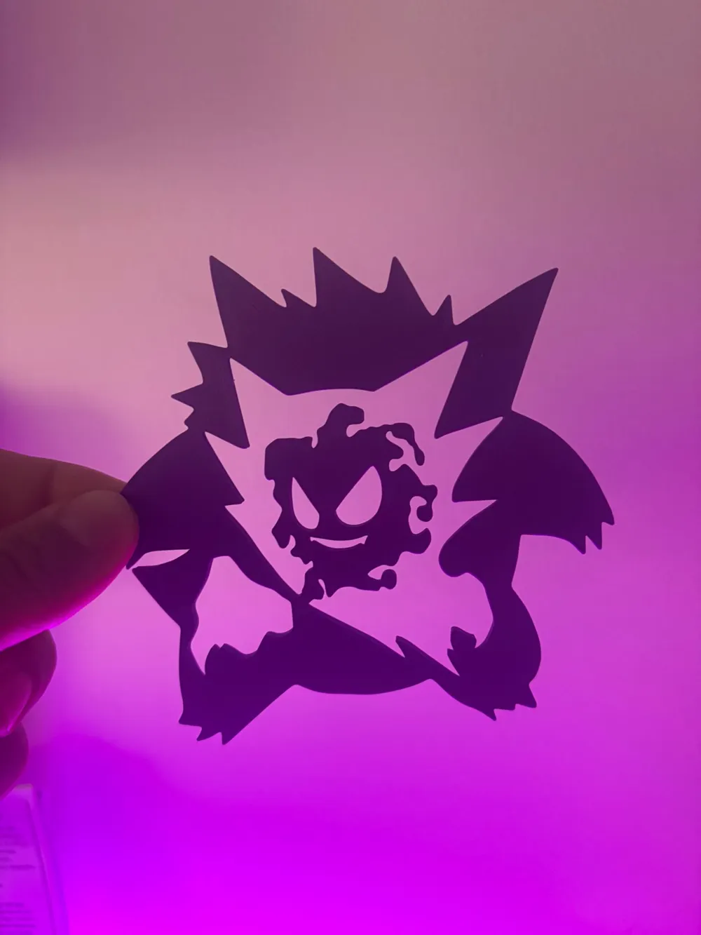 Wall Art Pokémon – Gengar by 3D Print Fusion Lab MakerWorld: Download ...