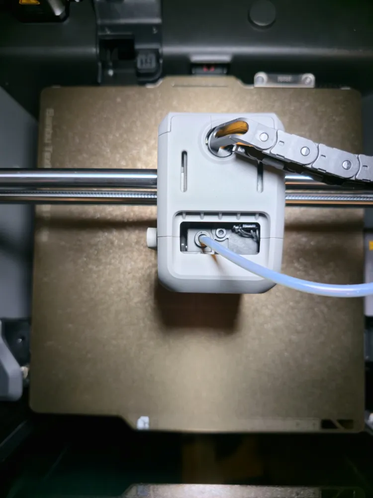 P2S Toolhead PTFE Tube holder / vertical aligner by Ryxxi_makes ...