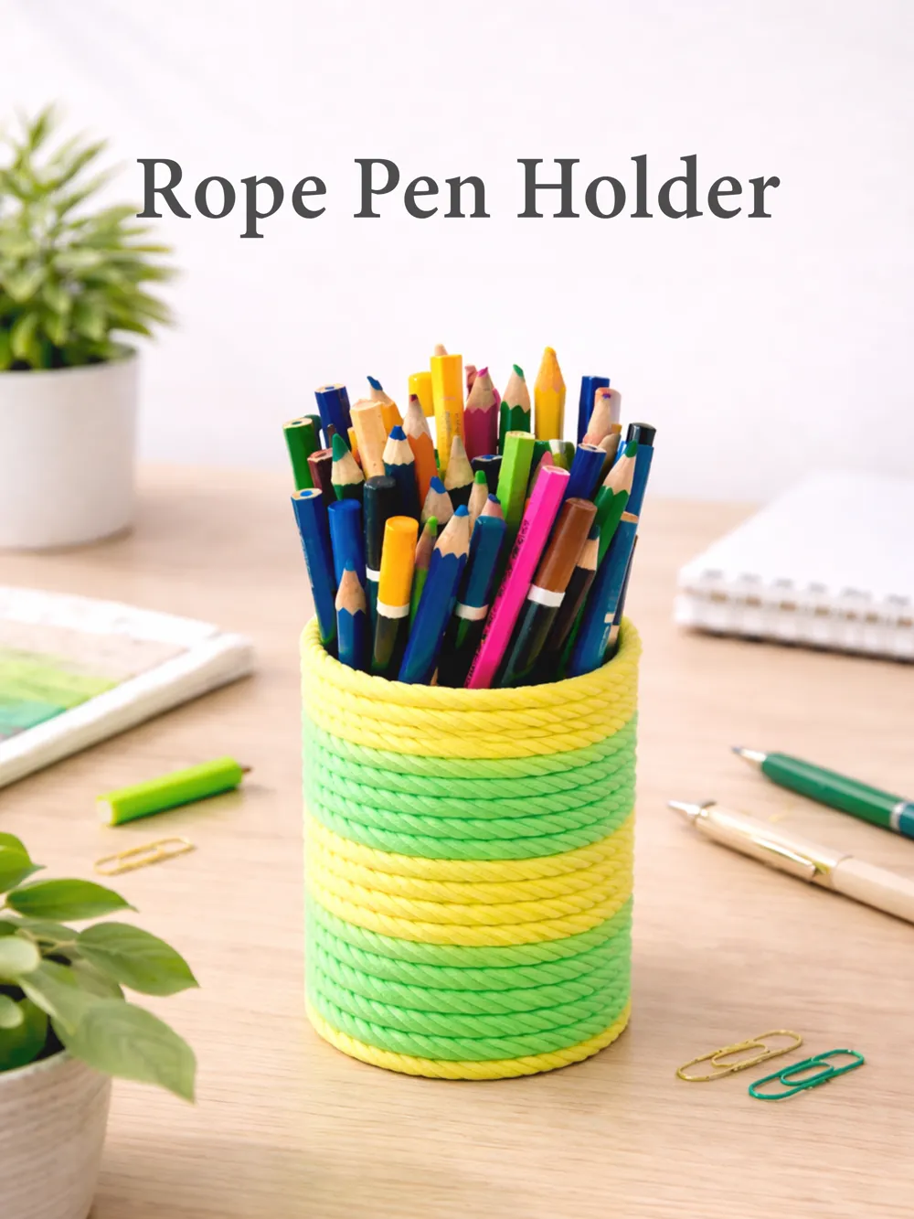 Rope Pen Holder - Free 3D Print Model - MakerWorld