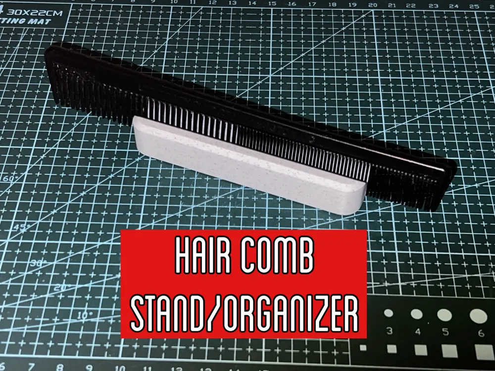 Hair Comb Stand / Organizer by Lipoma MakerWorld: Download Free 3D Models