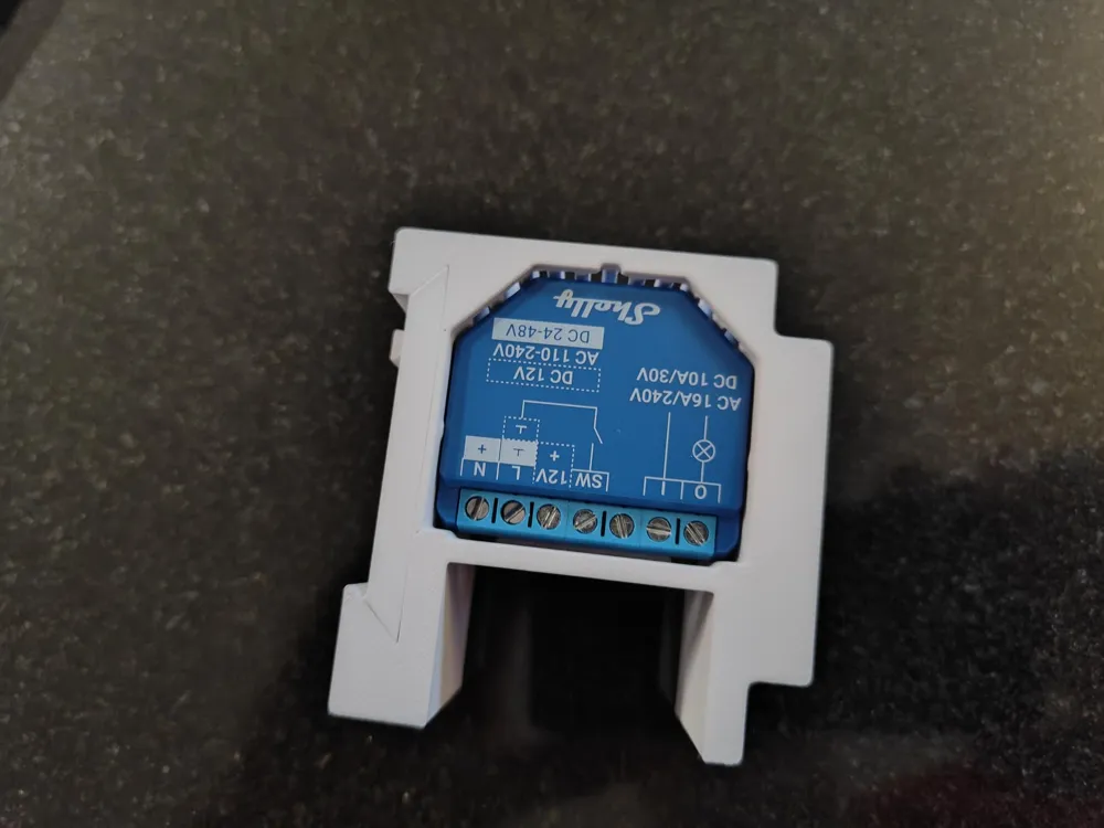 SUPPORT RAIL DIN SHELLY PLUS GEN3 ET GEN4 + ADDON - Modèle d'Impression ...