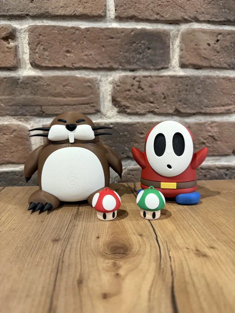 Topi the Mole Multipart no ams by mika MakerWorld: Download Free 3D Models