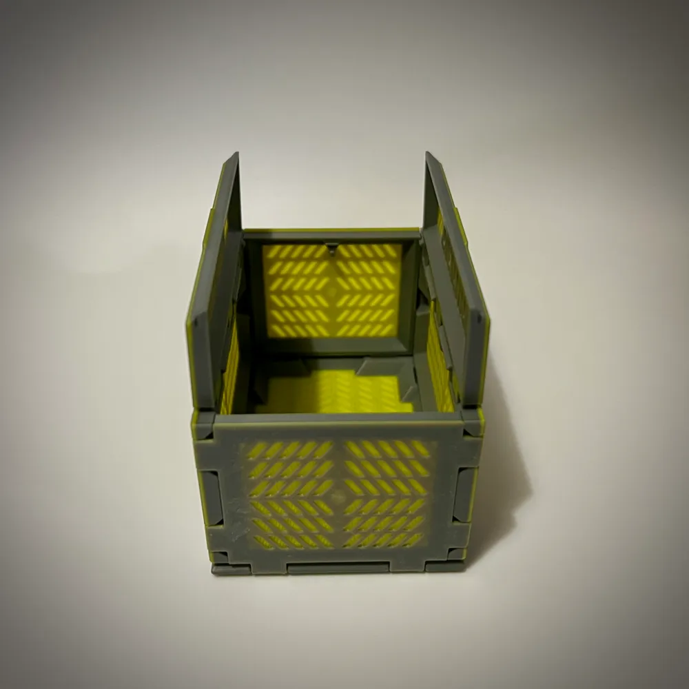 Foldable Containerbox Reinforced Print In Place Remixed By Dkdevt