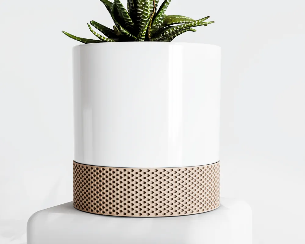 Geometric Bases For Corcelain Plant Pots by Nordic Creativa MakerWorld ...