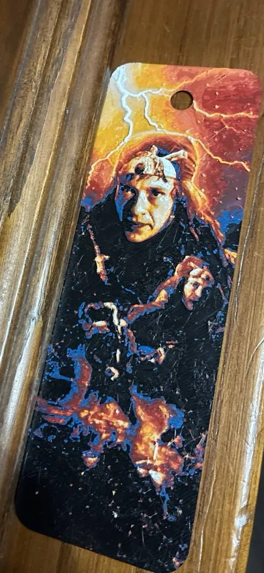 EDDIE STRANGER THINGS BOOKMARK - Free 3D Print Model - MakerWorld