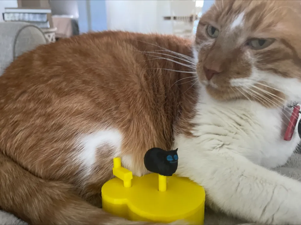 Maxwell the spinning cat (cat approved) by bronsonjr99 MakerWorld ...