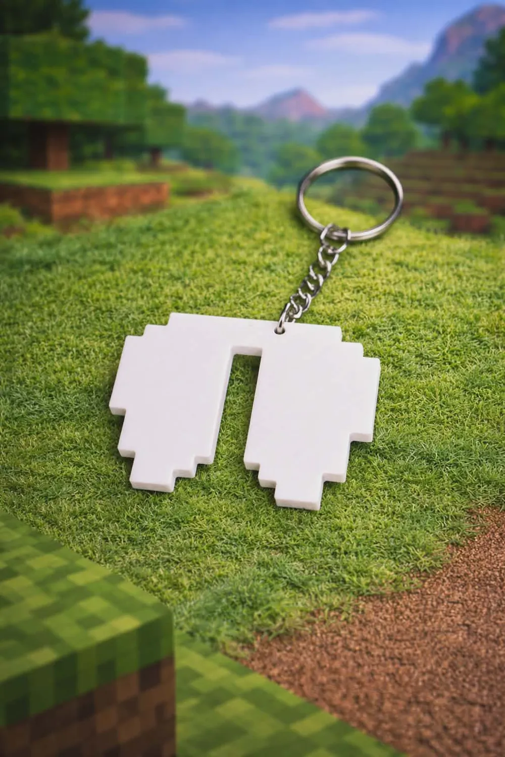 Minecraft keychein-elytra - Free 3D Print Model - MakerWorld