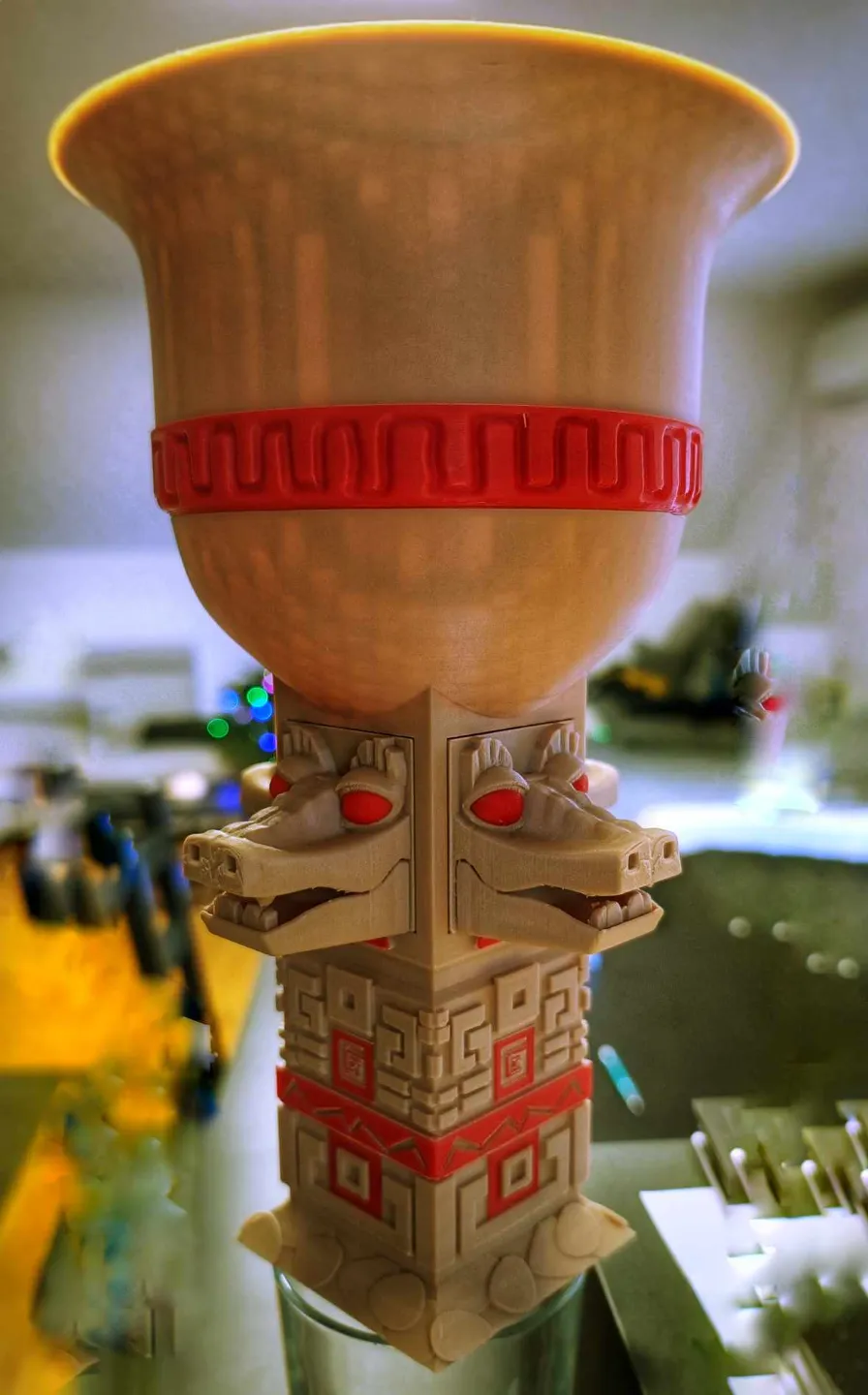 Crocodile Totem Trophy by Niski - MakerWorld
