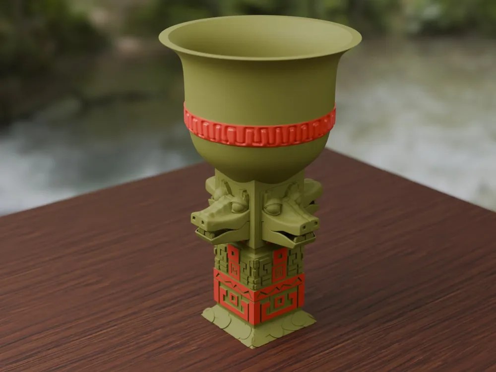 Crocodile Totem Trophy by Niski - MakerWorld