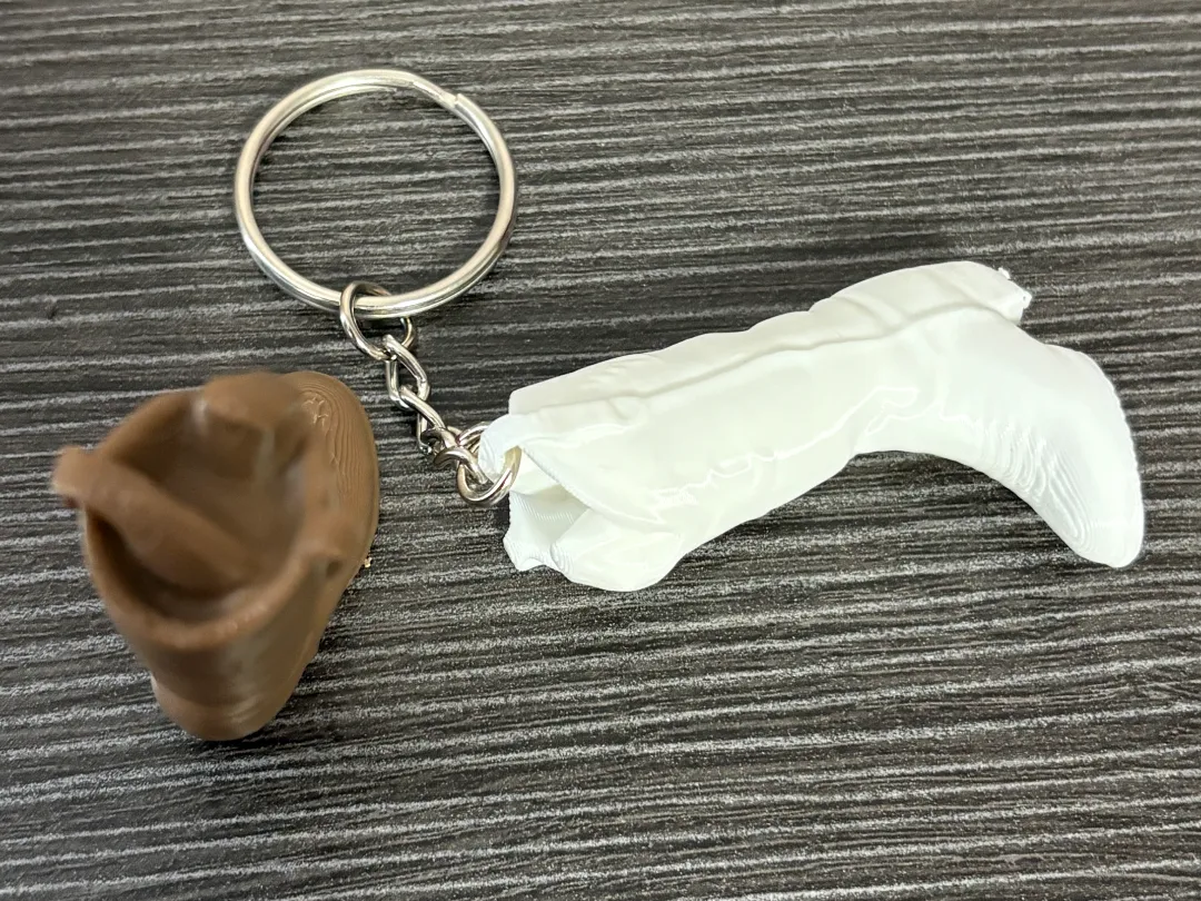 Cowboy boot Keychain - Free 3D Print Model - MakerWorld