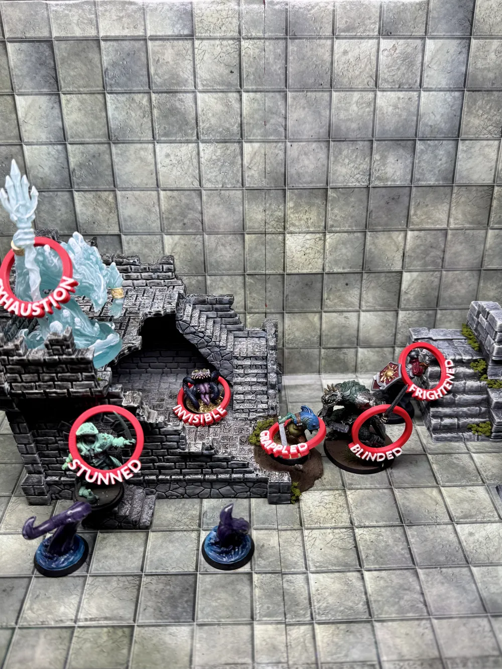 Dungeons & Dragons Anneaux de Condition (basé sur le SRD) - Modèle d ...