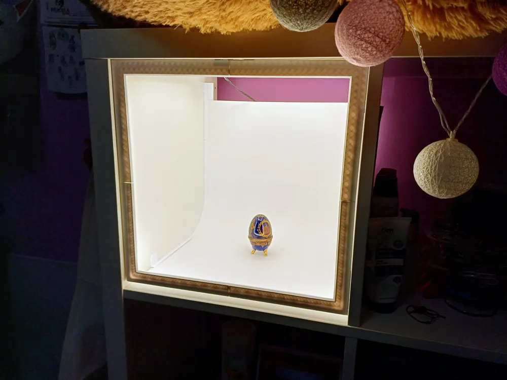 IKEA KALLAX Photo BOX with LED - Free 3D Print Model - MakerWorld