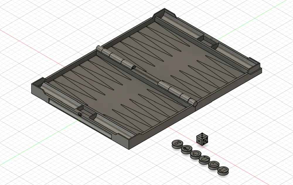 Chess / Backgammon by Nasgul86 MakerWorld: Download Free 3D Models