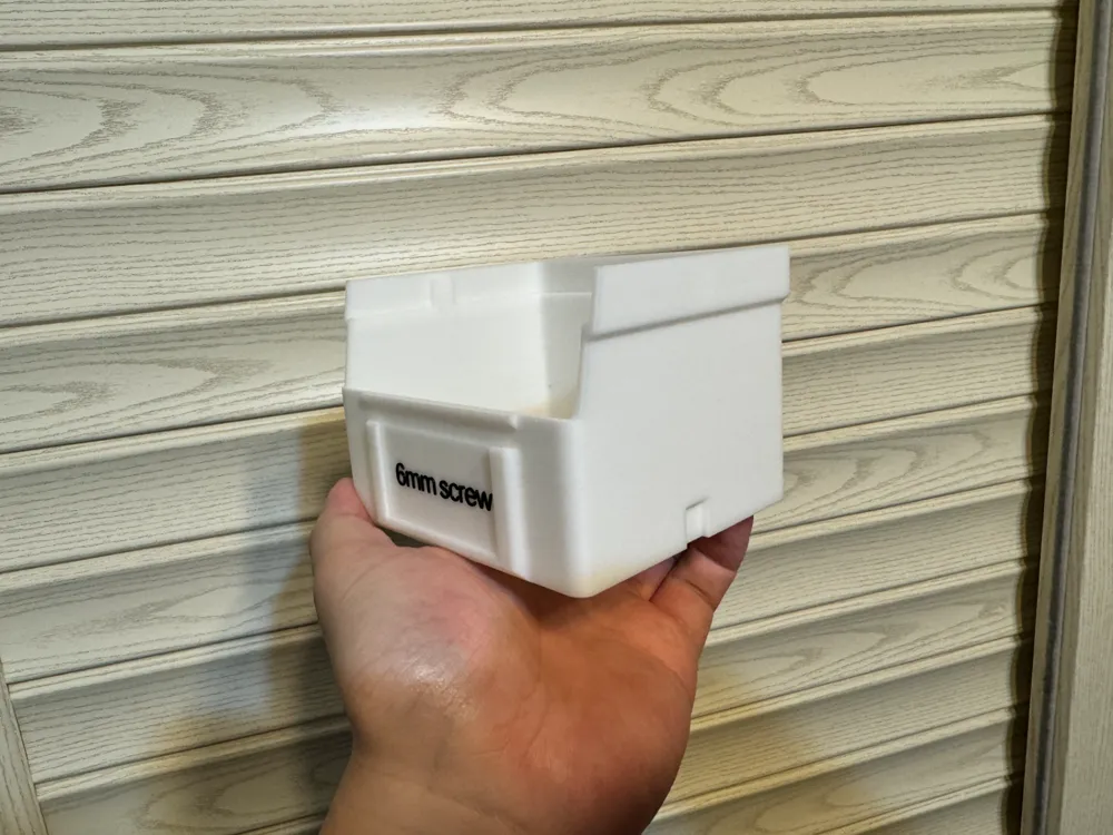 Half sized interchangeable label stackable box by 鎧 - MakerWorld