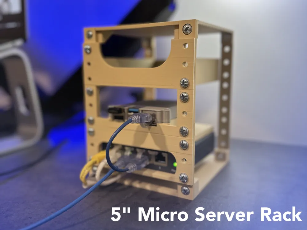 5 inch Micro Server Rack by moshobo - MakerWorld